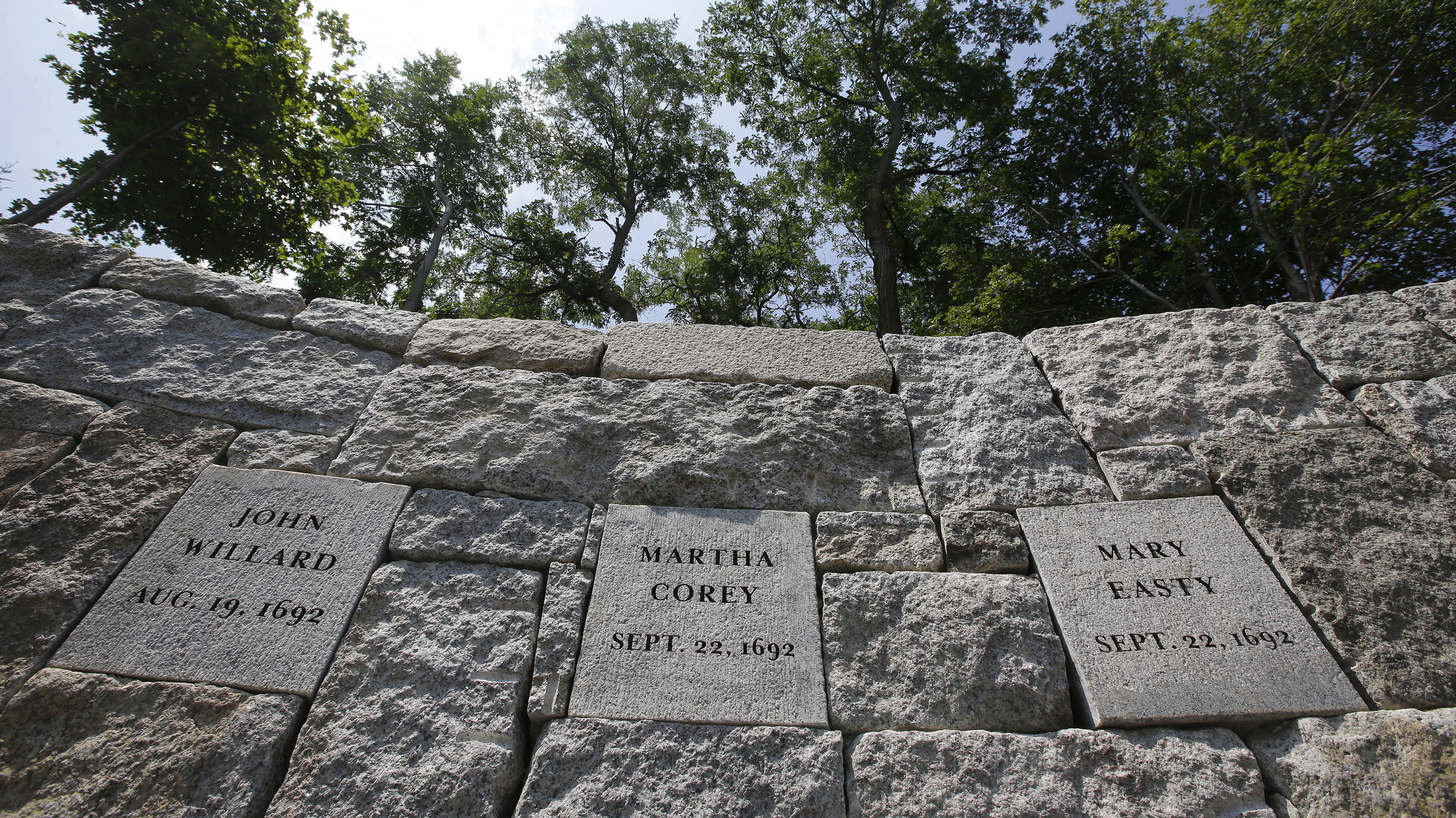 Salem Memorializes Those Killed During Witch Trials : The Two-Way : NPR