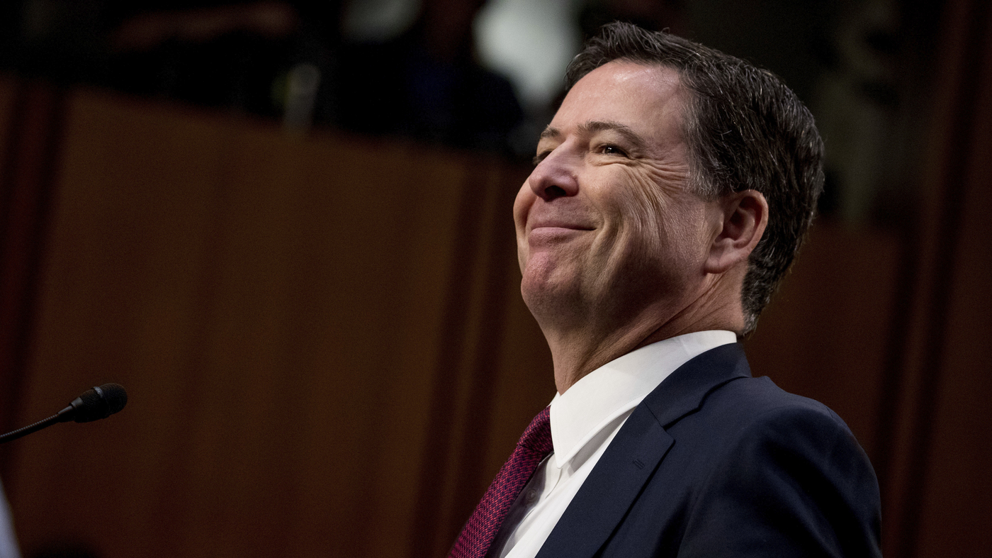 James Comey Has A Book Deal : The Two-Way : NPR