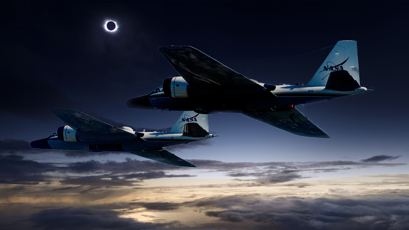 NASA Jets Will Extend Solar Eclipse By Chasing Moon's Shadow : The Two ...