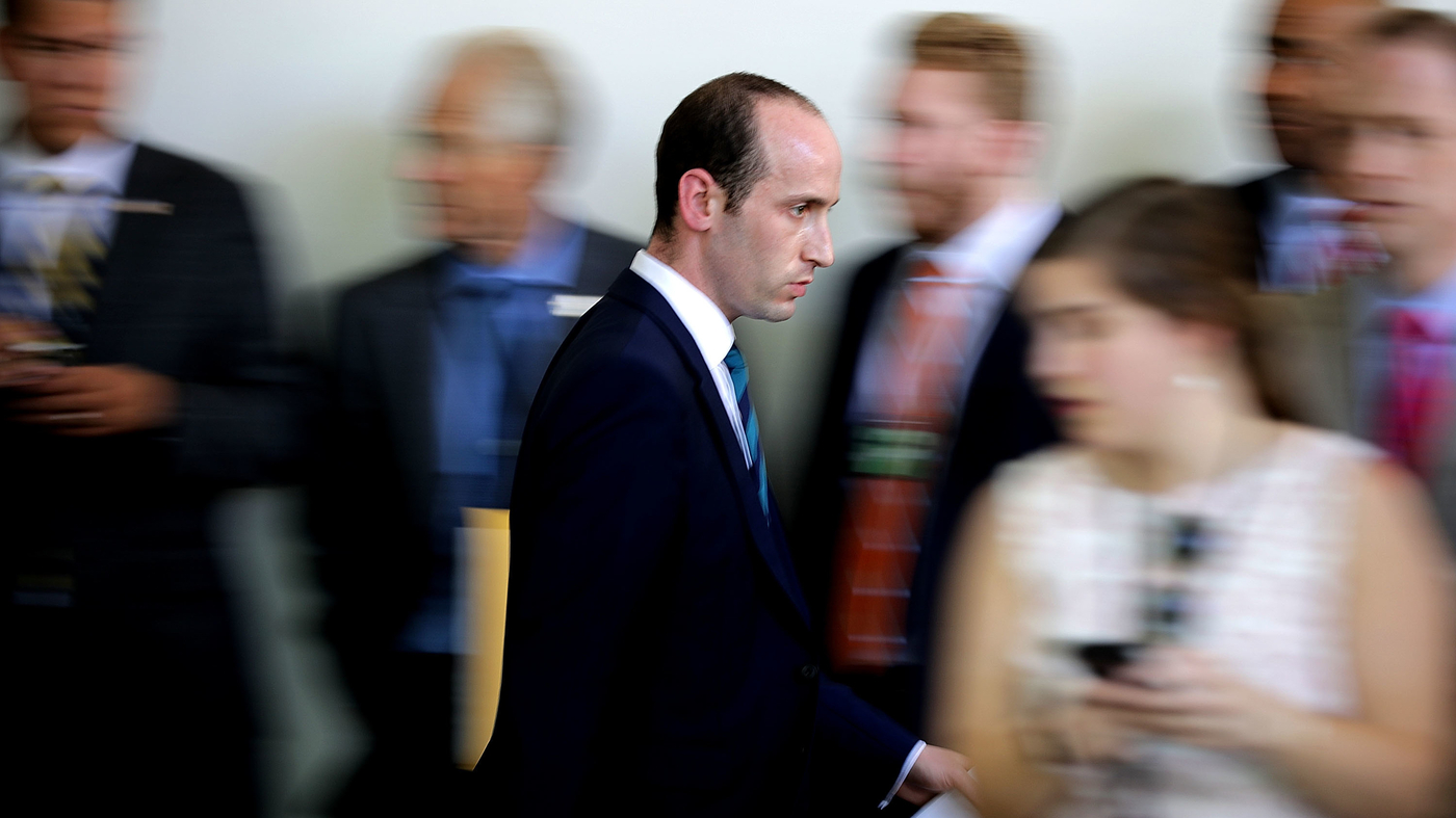Stephen Miller's Combative Style, Seen In Immigration Briefing, Dates ...