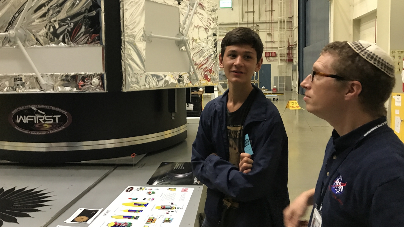 Young Astronaut Hopeful Gets NASA Tour Of His (Space) Dreams : NPR