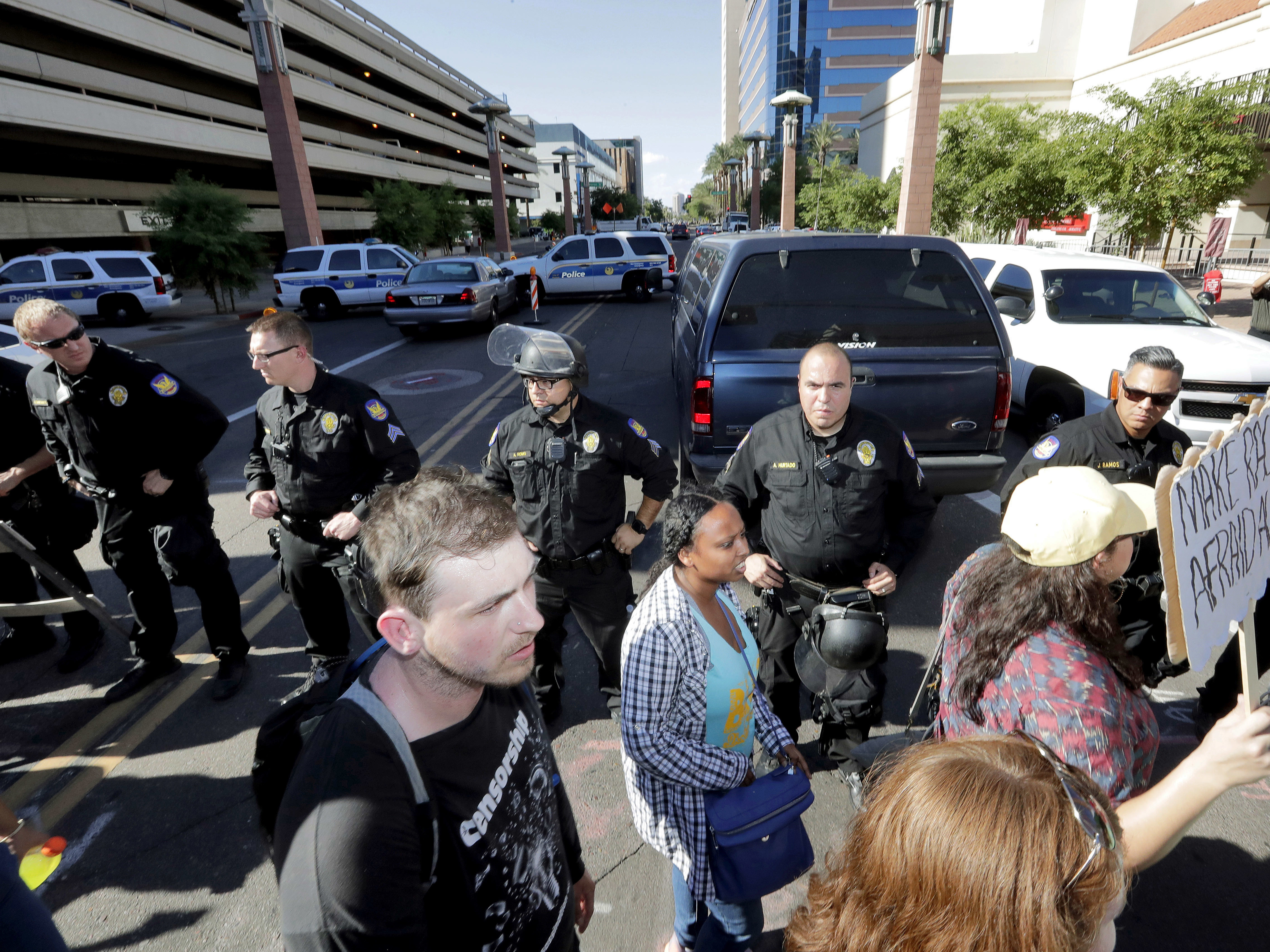 Phoenix Police Deploy Gas, Pepper Spray To Disperse Protesters | NCPR News