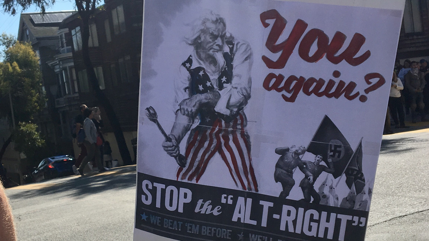 2 Far-Right Rallies In SF Bay Area Fizzle While Counterprotesters ...