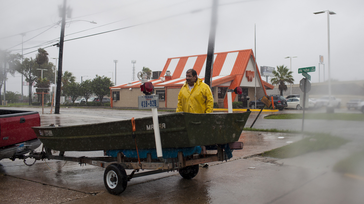 Flood Of 'Texas Navy' Private Citizens Help In Houston Rescue Efforts : NPR
