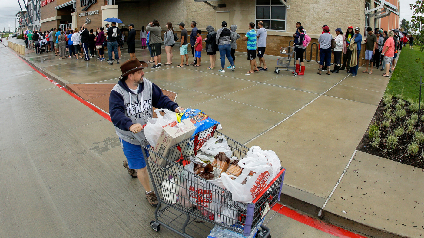 For Grocery Stores In Texas, It's A Race To Restock The Shelves : The ...