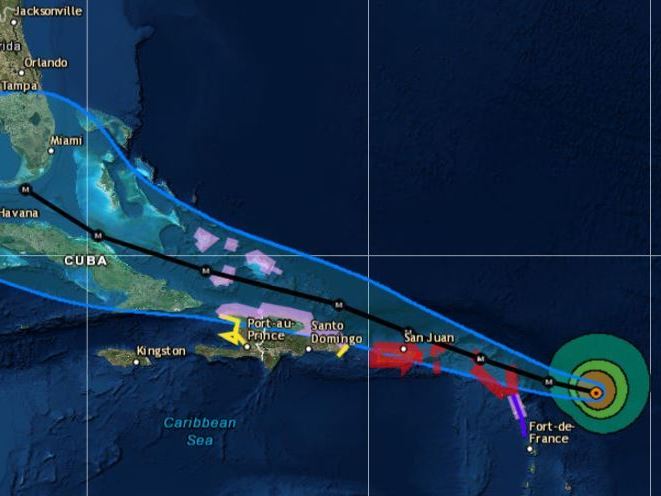 Hurricane Irma Makes First Landfall In Northeast Caribbean Islands ...