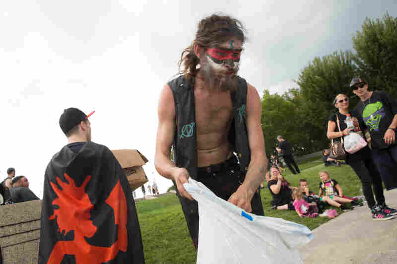 The Juggalos Marched: Scenes From The Rally : The Record : NPR