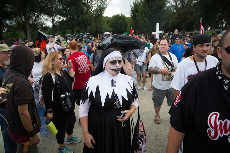 The Juggalos Marched: Scenes From The Rally : The Record : NPR