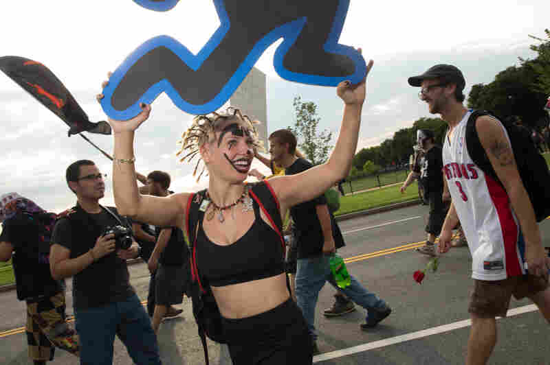 The Juggalos Marched: Scenes From The Rally : The Record : NPR