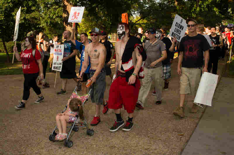 The Juggalos Marched: Scenes From The Rally : The Record : NPR