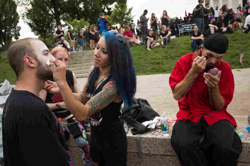 The Juggalos Marched: Scenes From The Rally : The Record : NPR