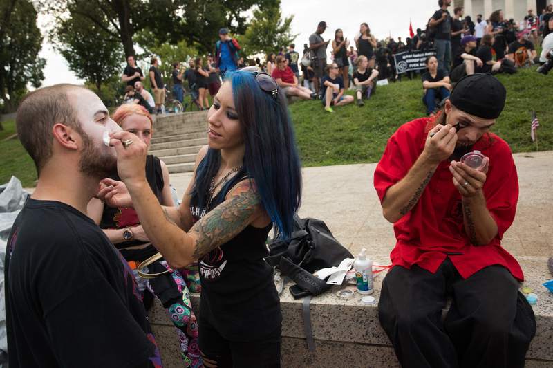 The Juggalos Marched: Scenes From The Rally : The Record : NPR