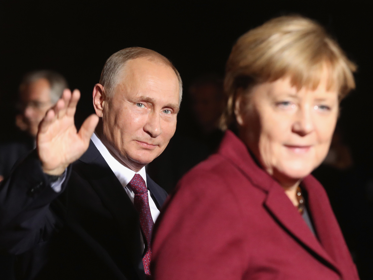 With Germany's Election Around The Corner, What's Putin's Play? : NPR