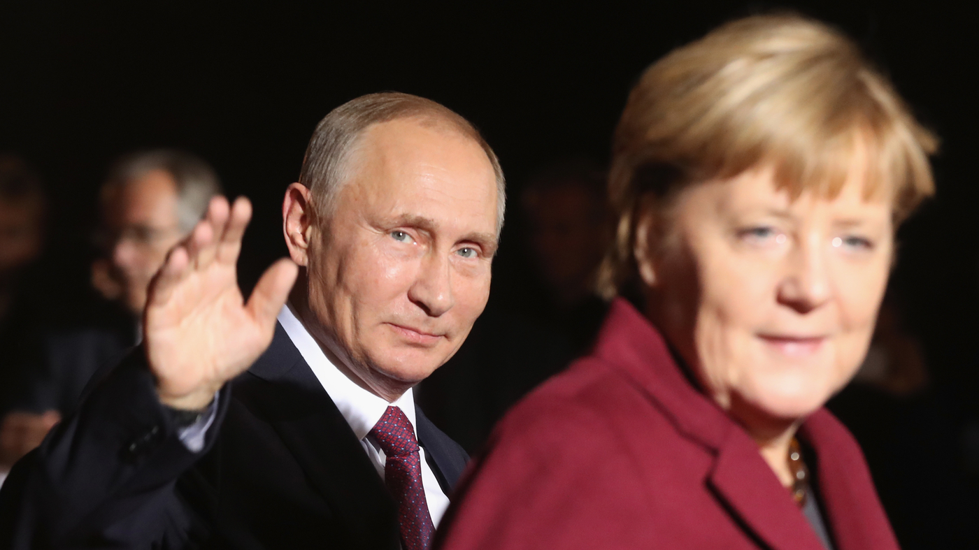 With Germany's Election Around The Corner, What's Putin's Play? : NPR