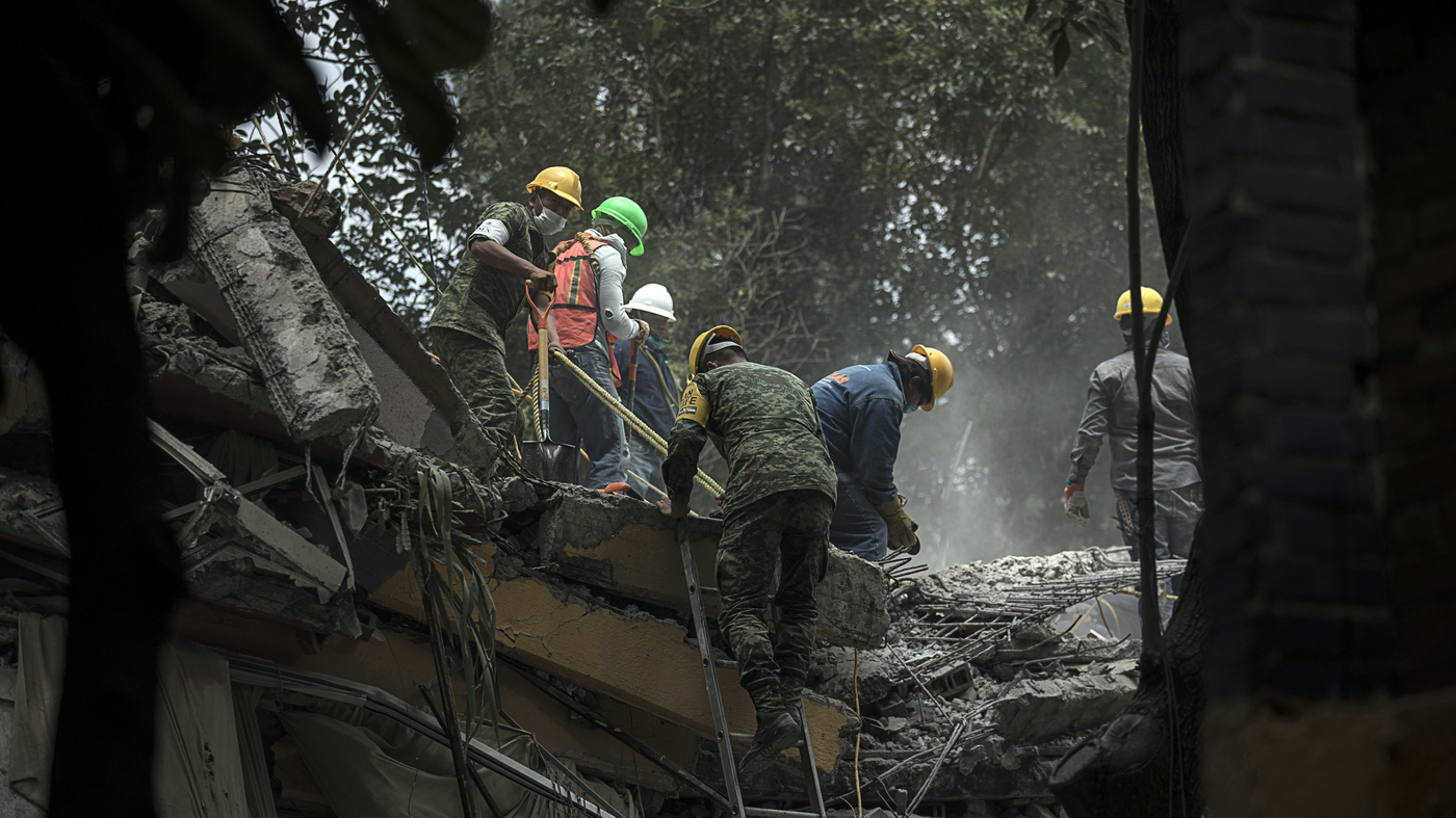 Mexico City Doomed By Its Geology To More Earthquakes : The Two-Way : NPR