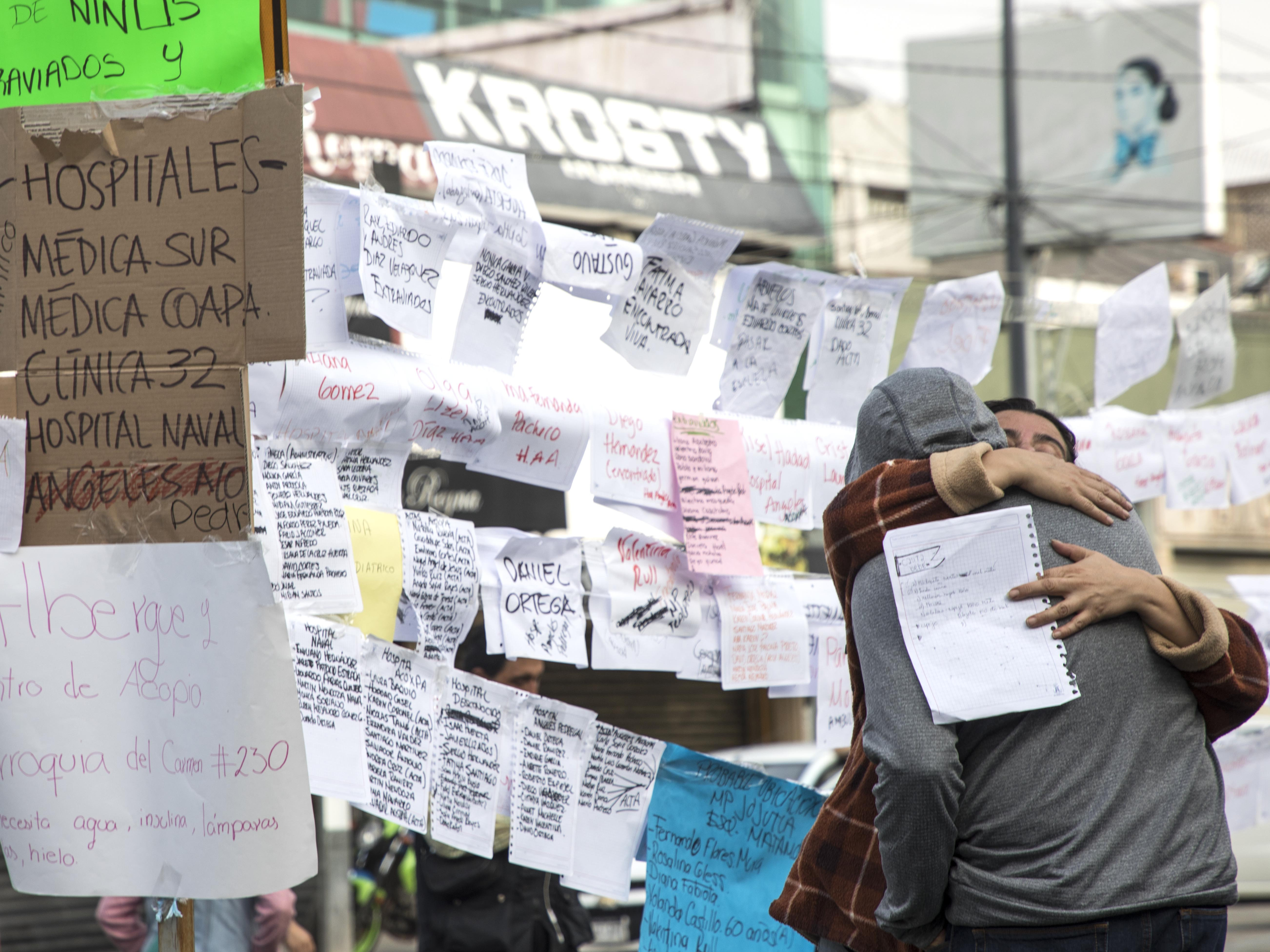 Mexico Combs Rubble For Survivors After Earthquake Kills More Than 200 ...