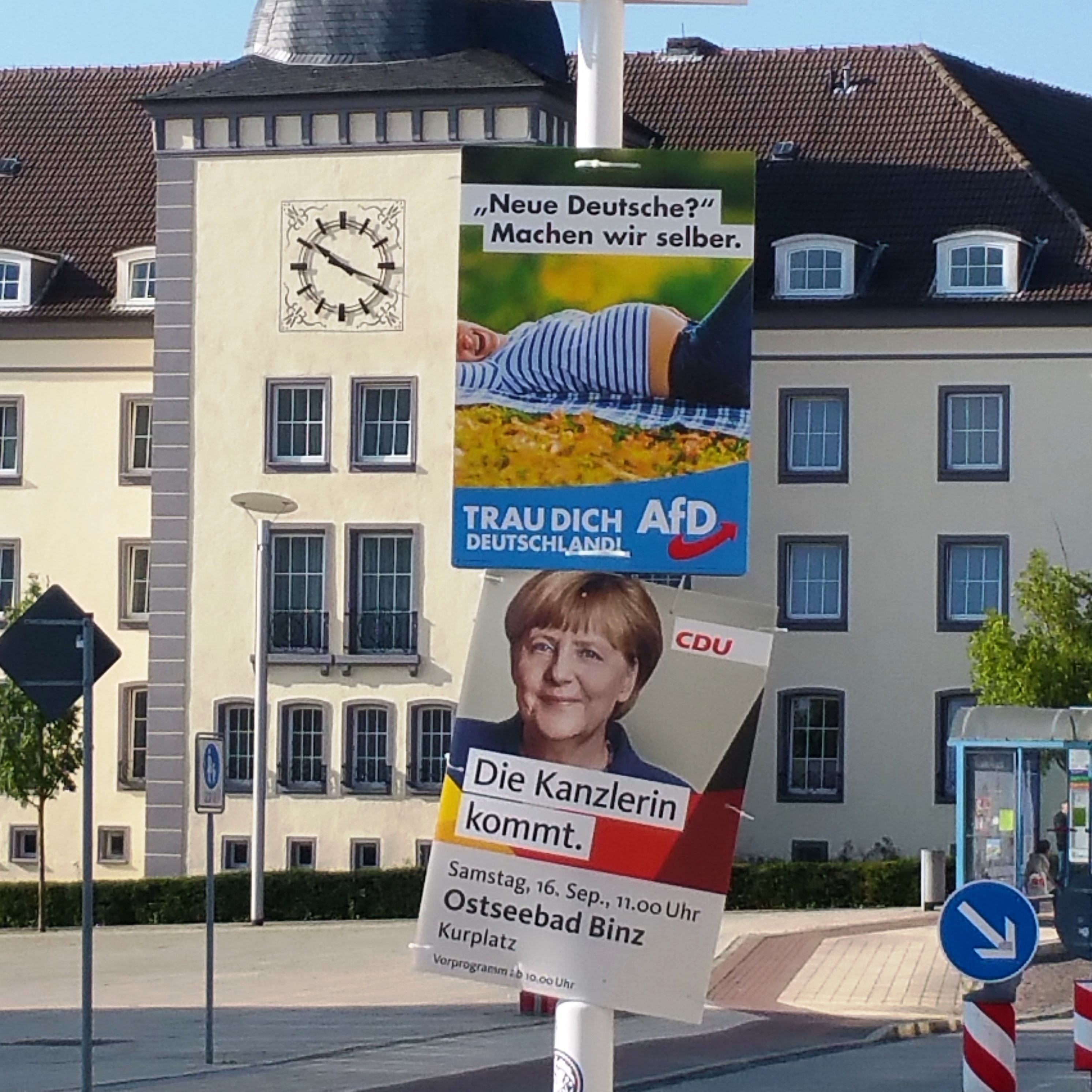 In German Election, Campaign Posters Are More Important Than TV Ads ...