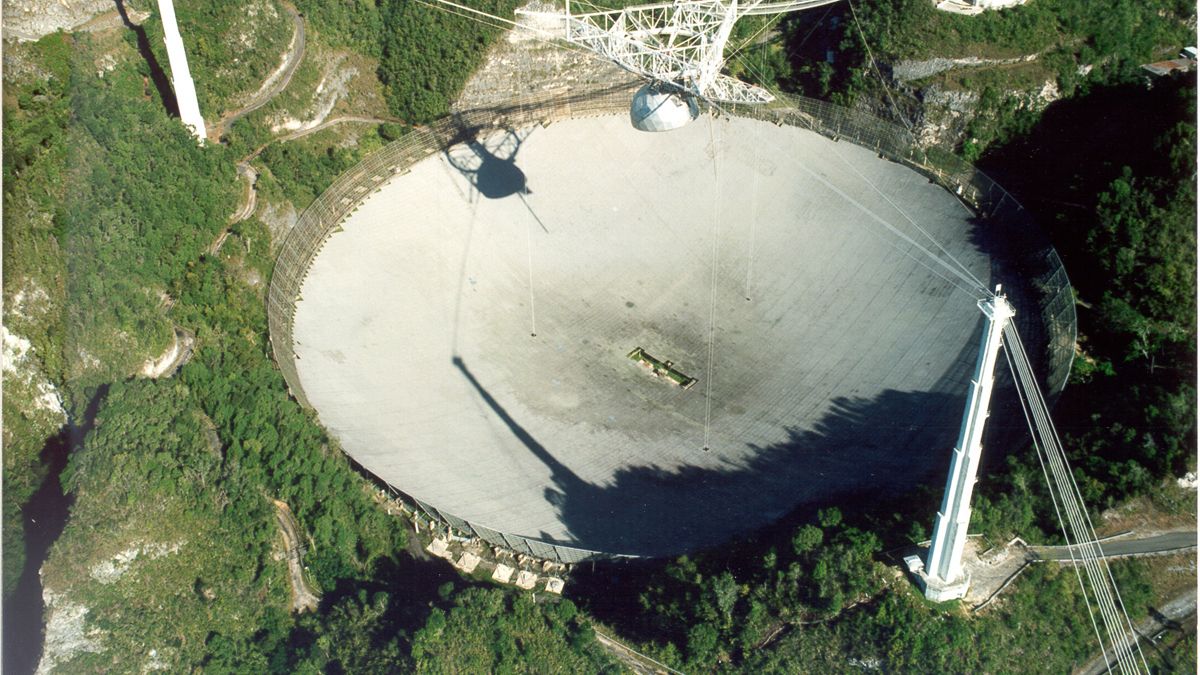 Puerto Rico's Arecibo Radio Telescope Suffers Hurricane Damage : The ...