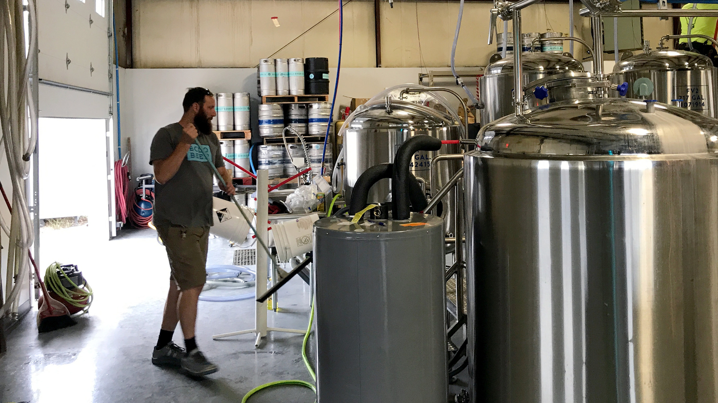 Tapping Rural America: Craft Breweries Pour New Life Into Small Towns : NPR