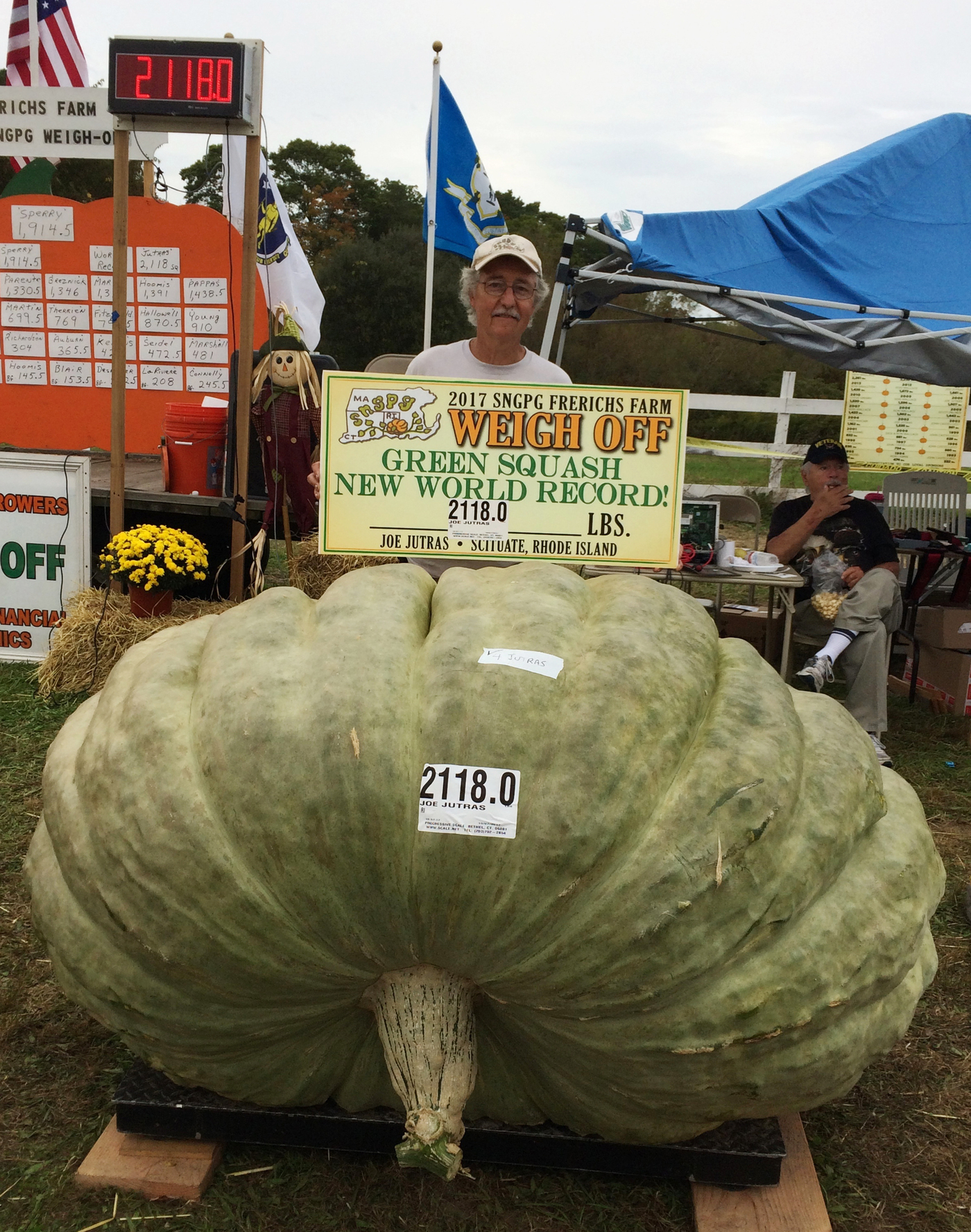 Green Squash Deemed World's Biggest Brings Triple Win To R.I. Grower ...