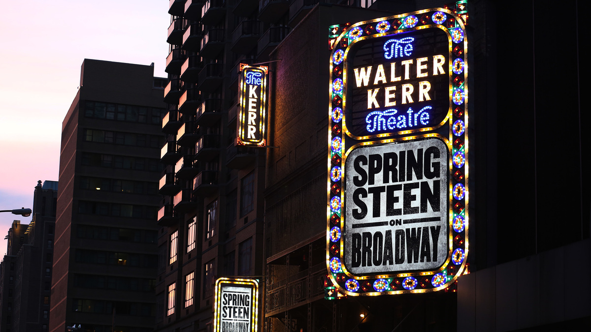 'Springsteen On Broadway' Makes A Tidy Sum Its First Week : The Record ...