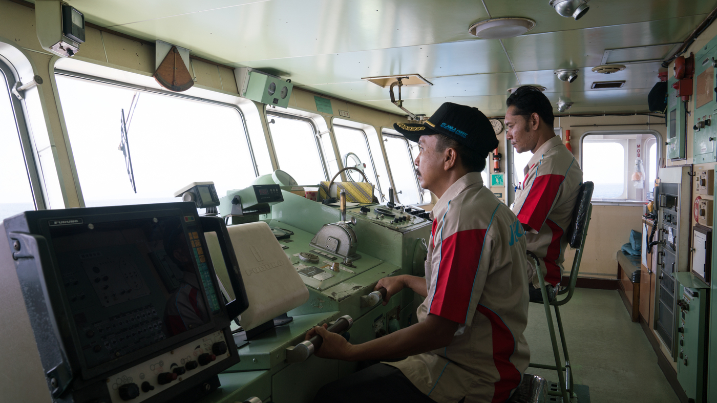 PHOTOS: A Tranquil Ferry Between Indonesian Islands : Parallels : NPR