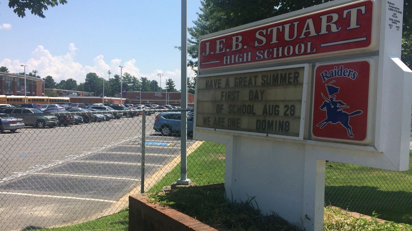 Virginia School Board Set To Rename J.E.B. Stuart High School : NPR