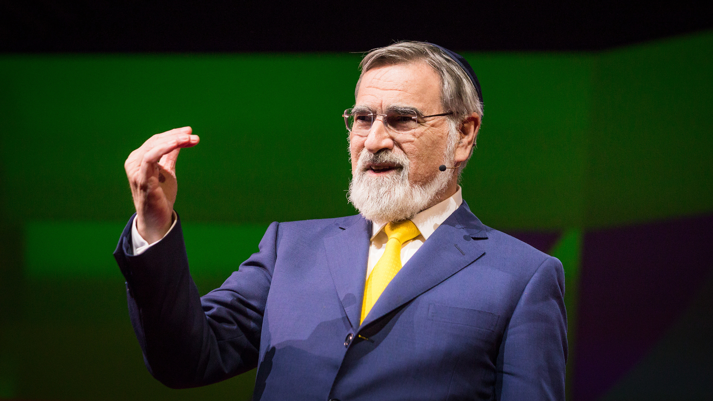 Rabbi Jonathan Sacks: Does Our Future Depend On More Dialogue? : NPR
