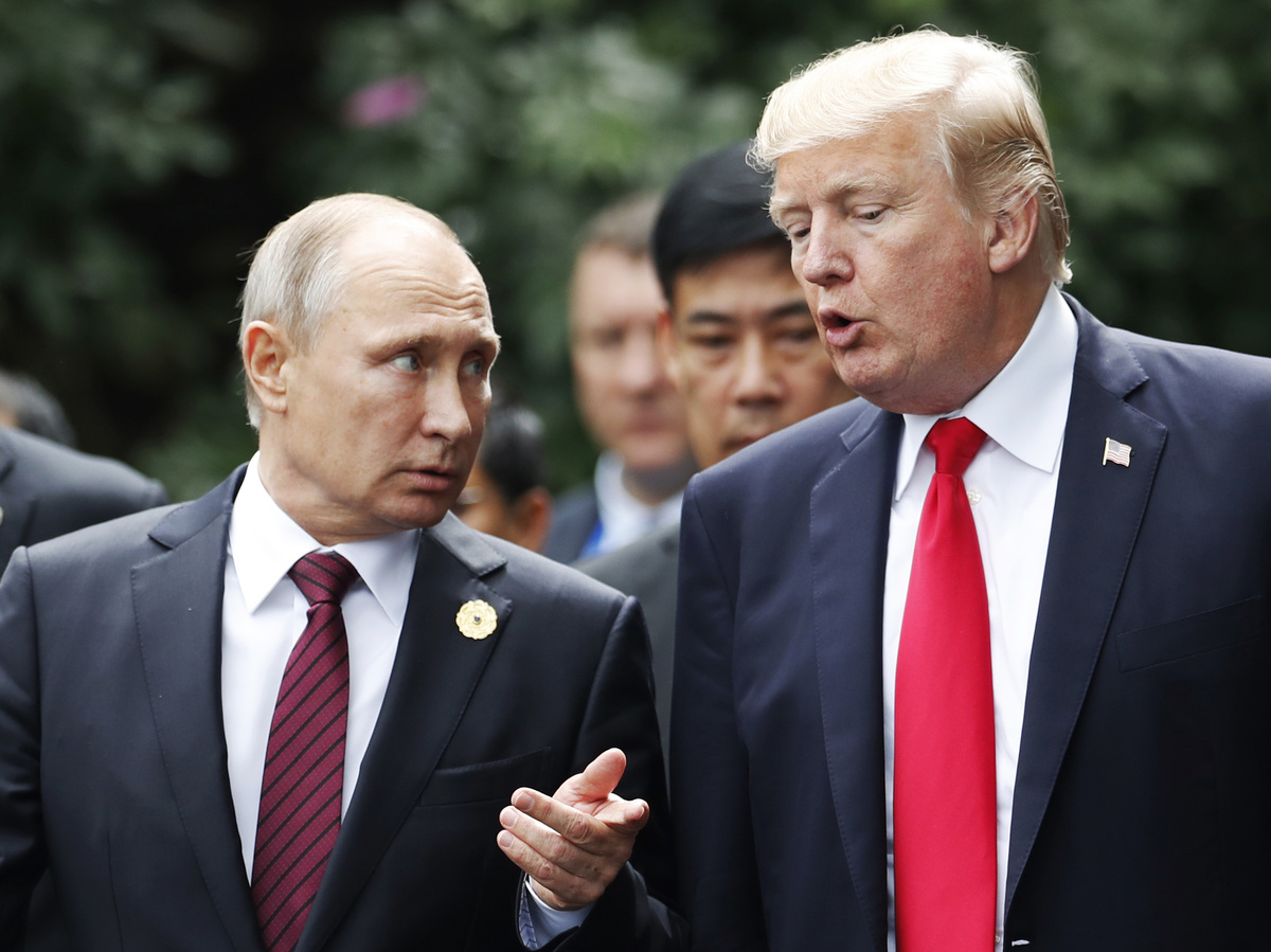 President Donald Trump Said Vladimir Putin Again Denied Interfering In