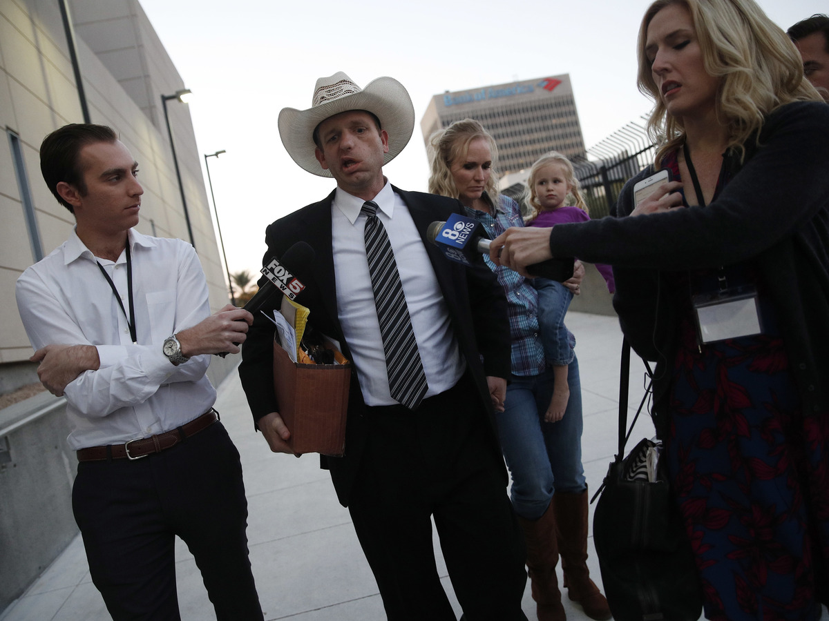 How The Bundy Trial Hits America's Widening Information Divide : NPR