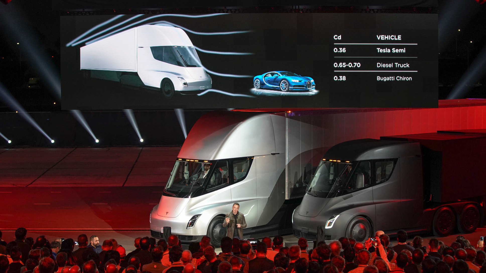 Tesla Unveils Its Electric Semi Truck And Adds A Roadster The Two Way NPR