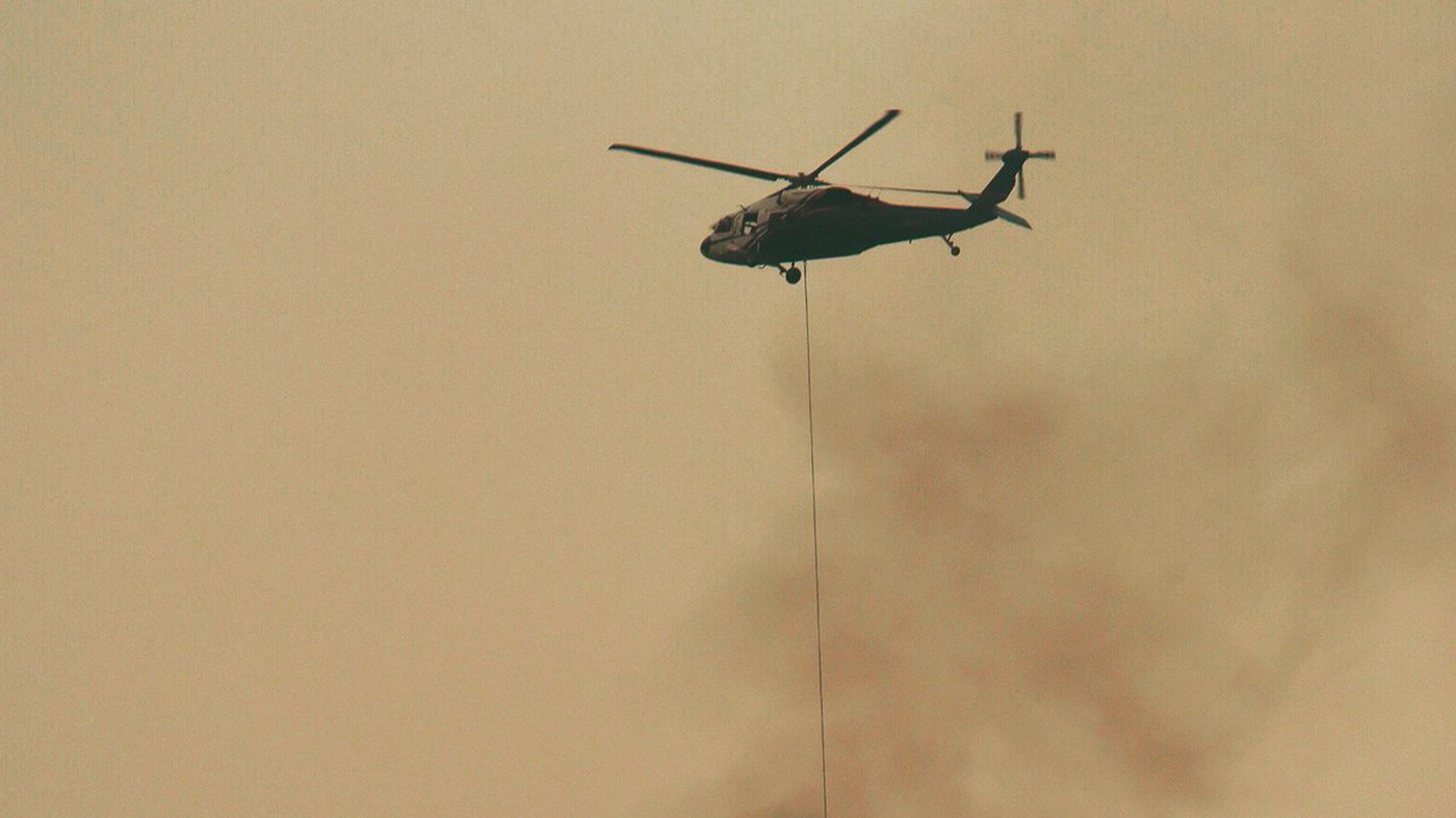 California's Thomas Fire 30 Percent Contained : The Two-Way : NPR