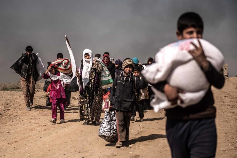 The Photos That Tell Some Of 2017's Biggest International Stories : NPR