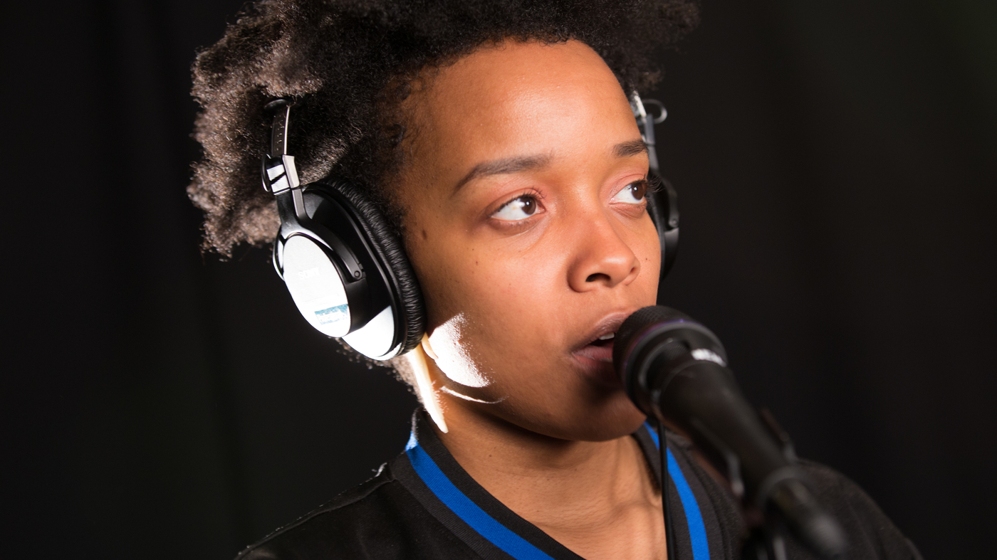 Watch Jamila Woods Perform Spoken Word Poem, 'Blk Girl Art' : NPR