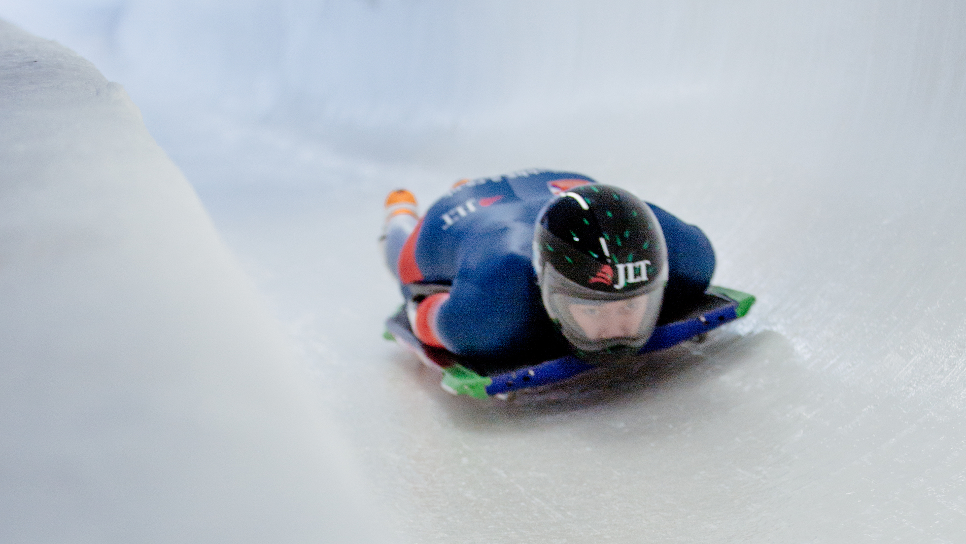 Olympic Skeleton Racers Go Face-Down, Head-First, 90 Miles An Hour On ...