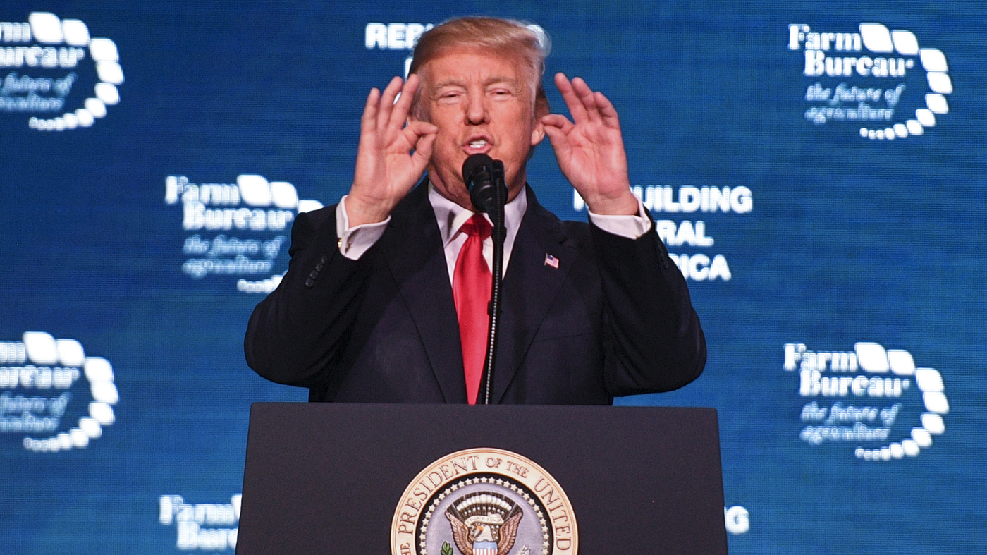 Trump Plants Seeds Of Rural Revival With Friendly Farm Audience : The ...