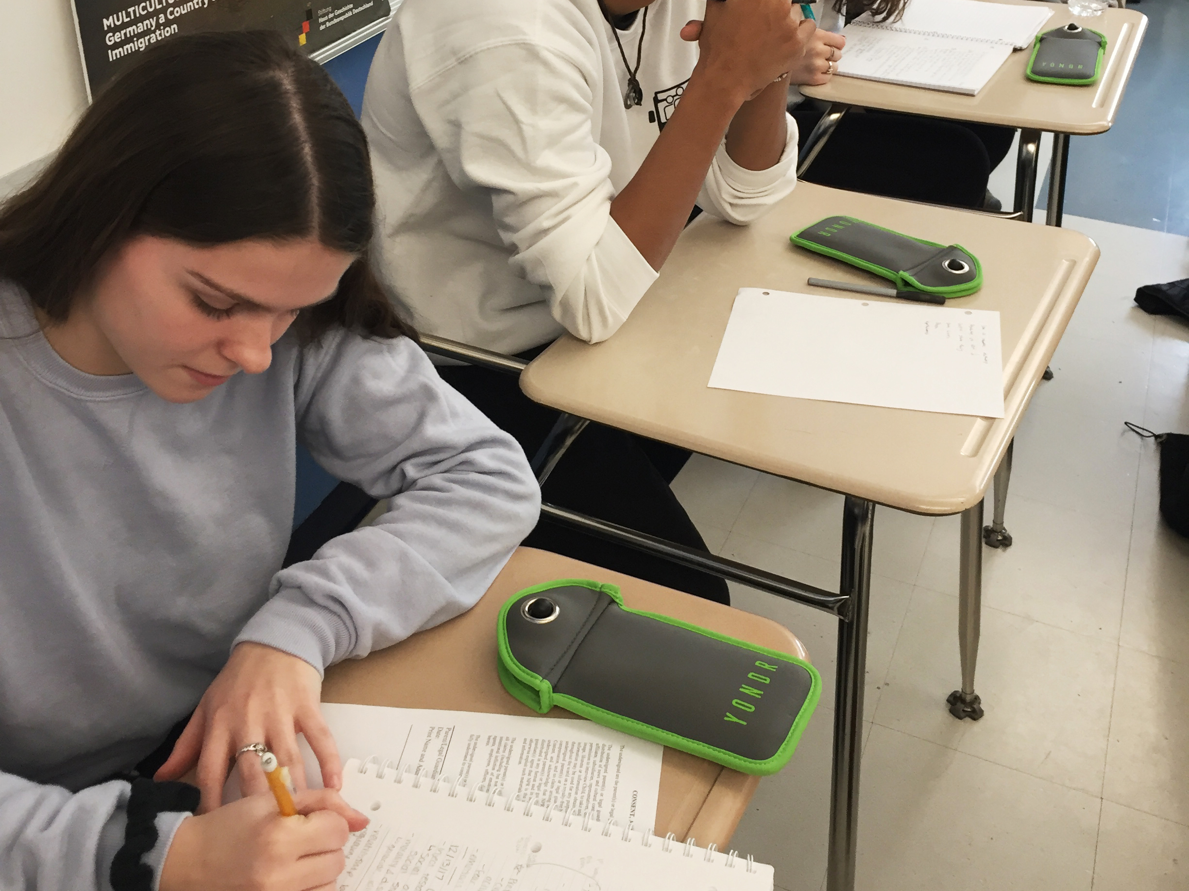 A School's Way To Fight Phones In Class: Lock 'Em Up | NCPR News
