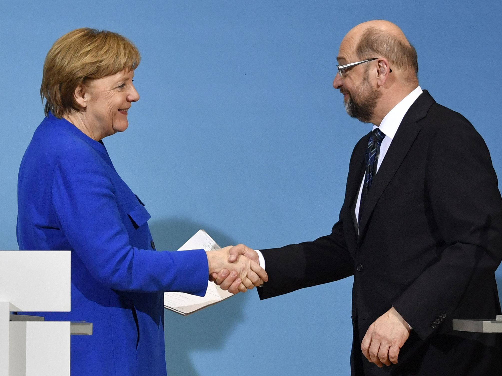 German Leaders Agree On New Coalition Talks, But Hurdles Remain | WBUR