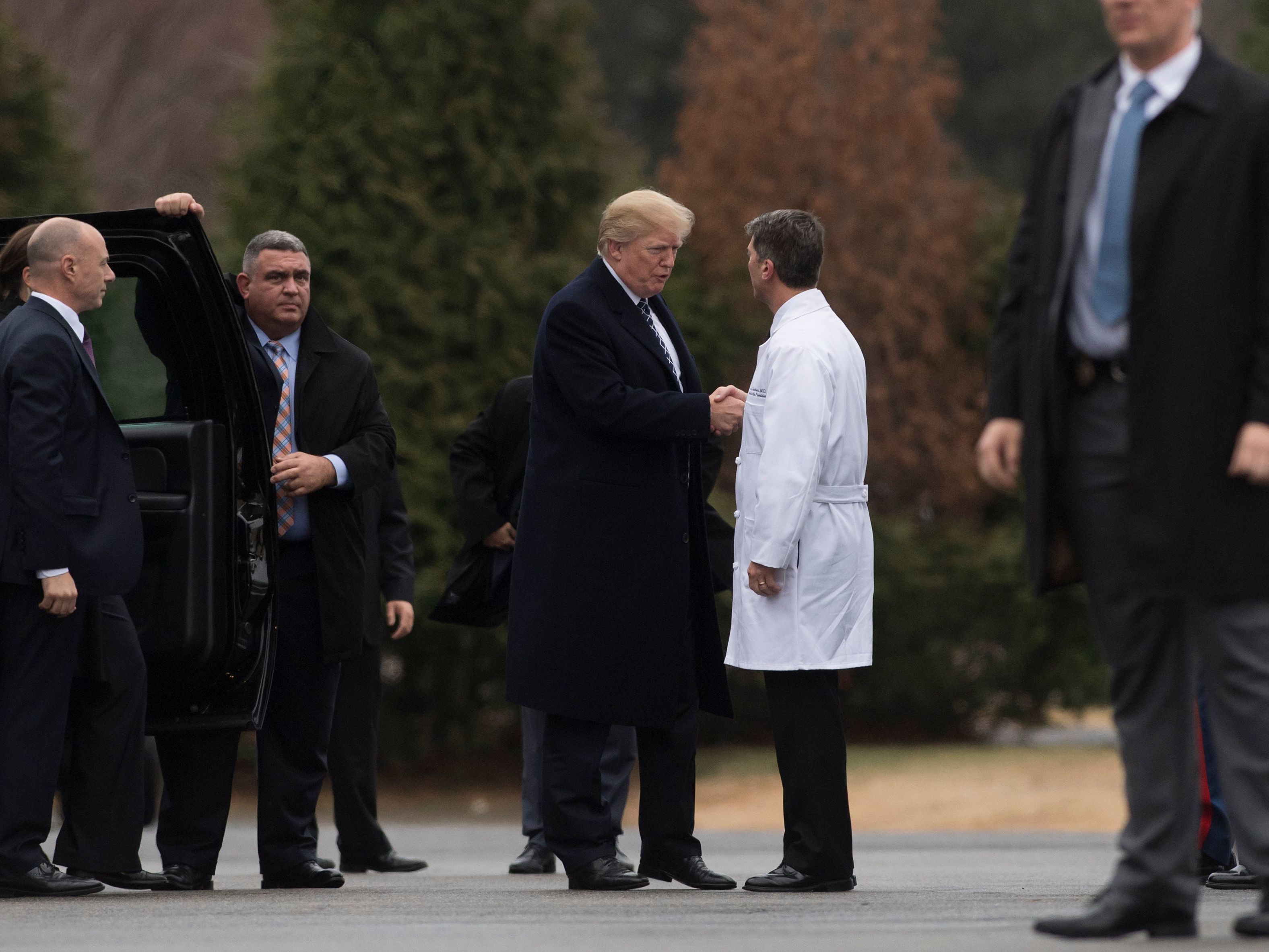 Trump Gets First Presidential Medical Checkup - capradio.org