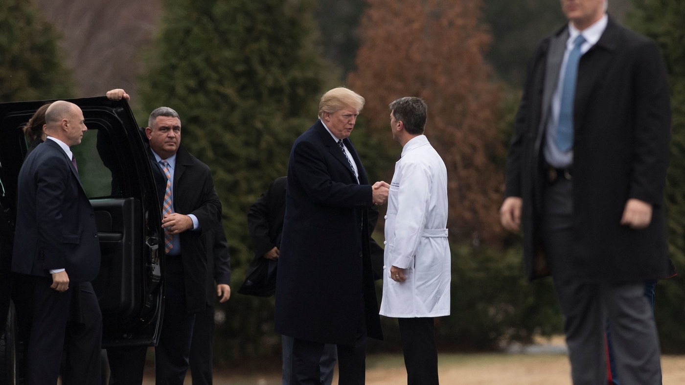 President Donald Trump Had His First Physical Exam Since Taking Office ...