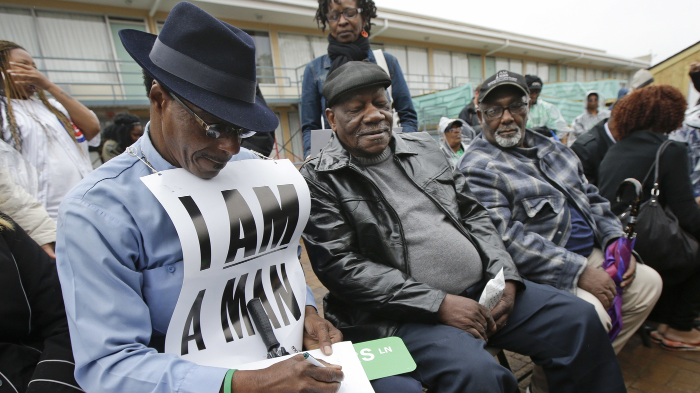 NAACP Honors Memphis Sanitation Workers Who Went On Strike In 1968 : NPR