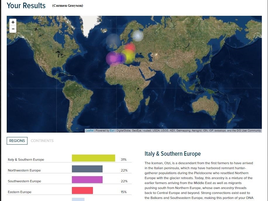My Grandmother Was Italian. Why Aren't My Genes Italian? | NCPR News