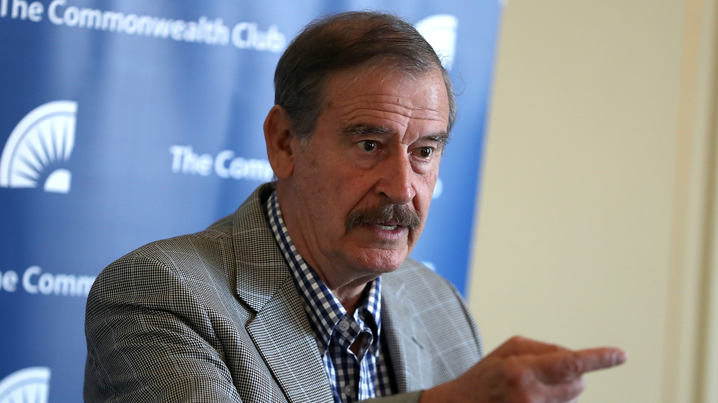 Former Mexican President Vicente Fox Talks Trump, NAFTA, The Wall And ...
