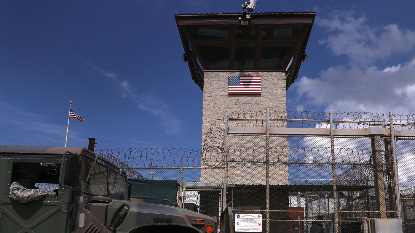 Trump Signs Order To Keep Prison At Guantanamo Bay Open : The Two-Way : NPR