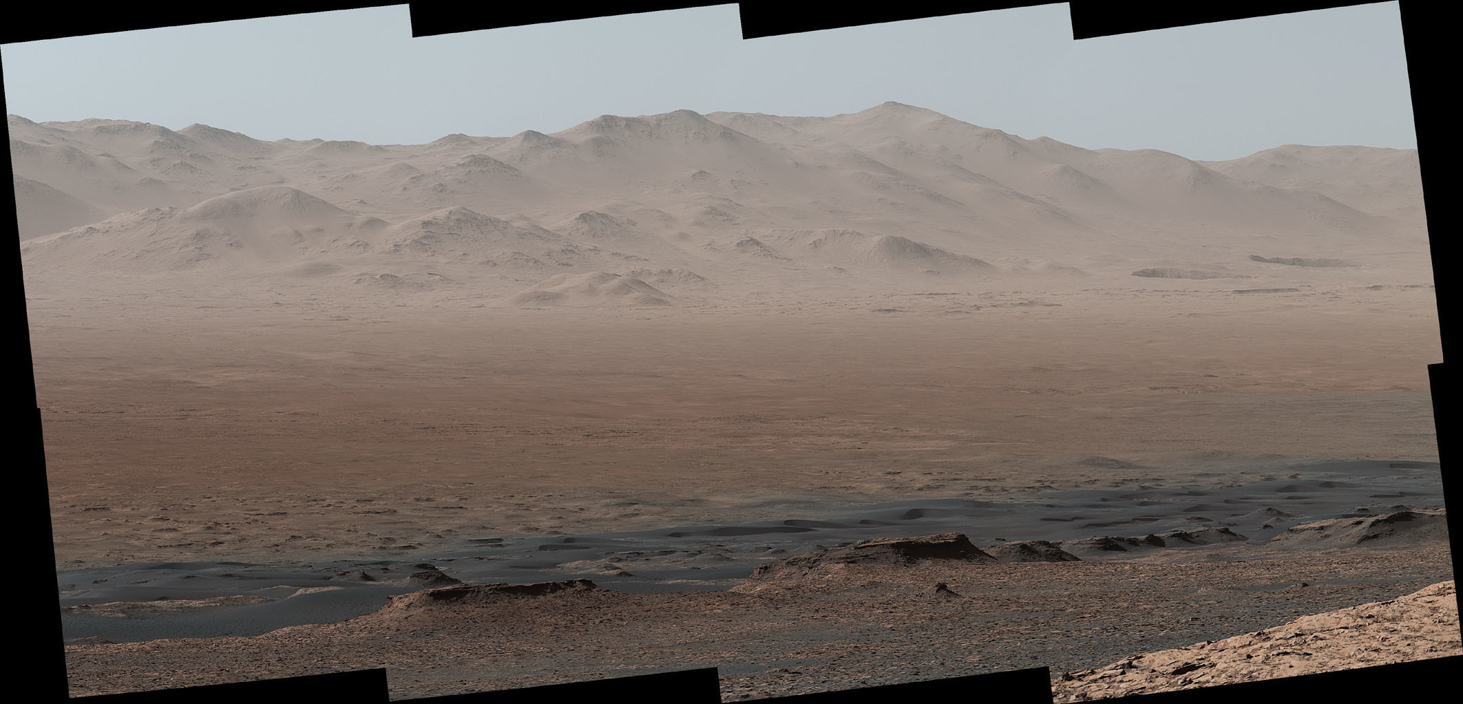 Mars Rover Curiositys Panoramic Photo Depicts Its Epic Journey The
