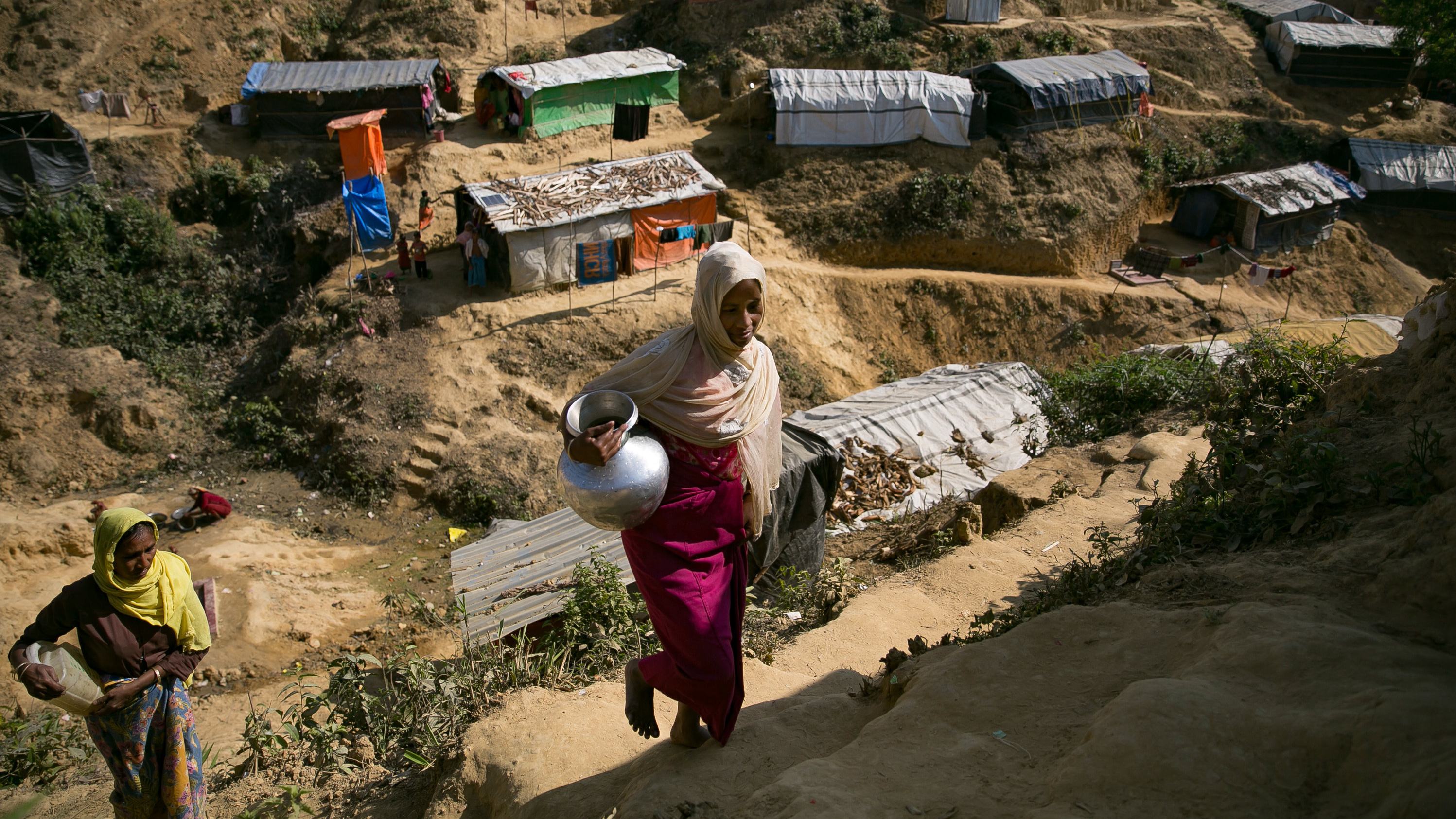 New Threat Looms For Rohingya Refugee Camps In Bangladesh: Monsoon ...