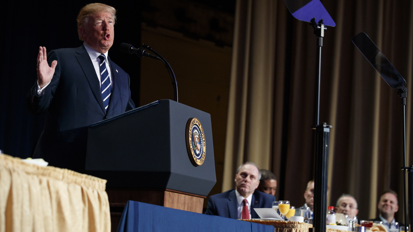 Trump Says America Is A Nation Of Believers : NPR