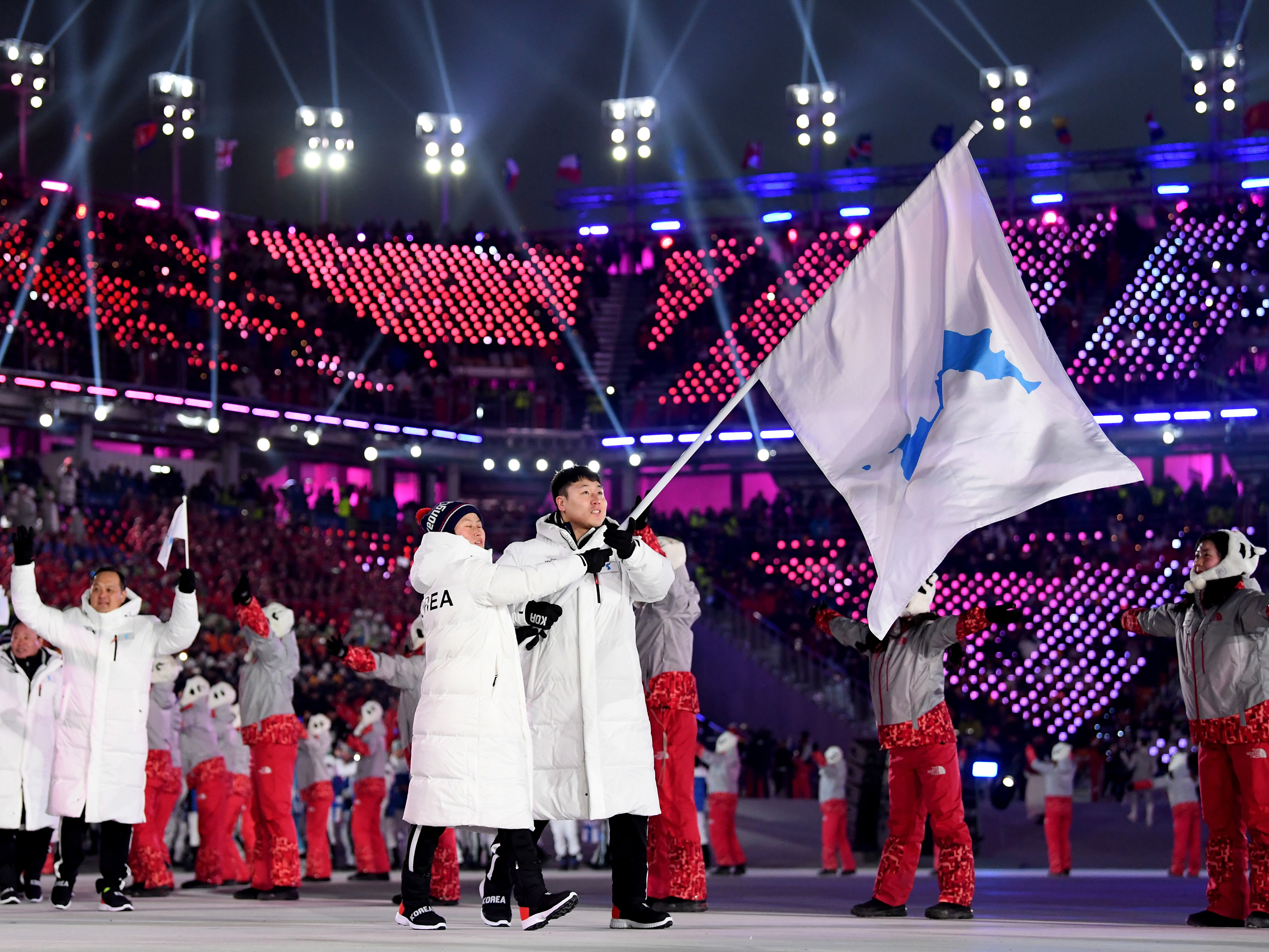 Highlights Of The Pyeongchang Olympics Opening Ceremony, In Photos ...