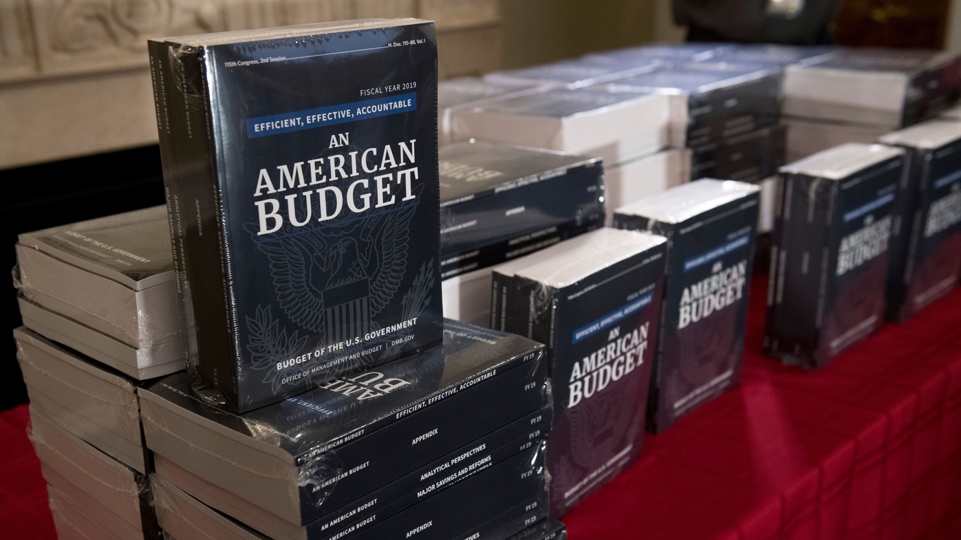 Here Is What Is In Trump's Budget Proposal For Fiscal Year 2019 : NPR