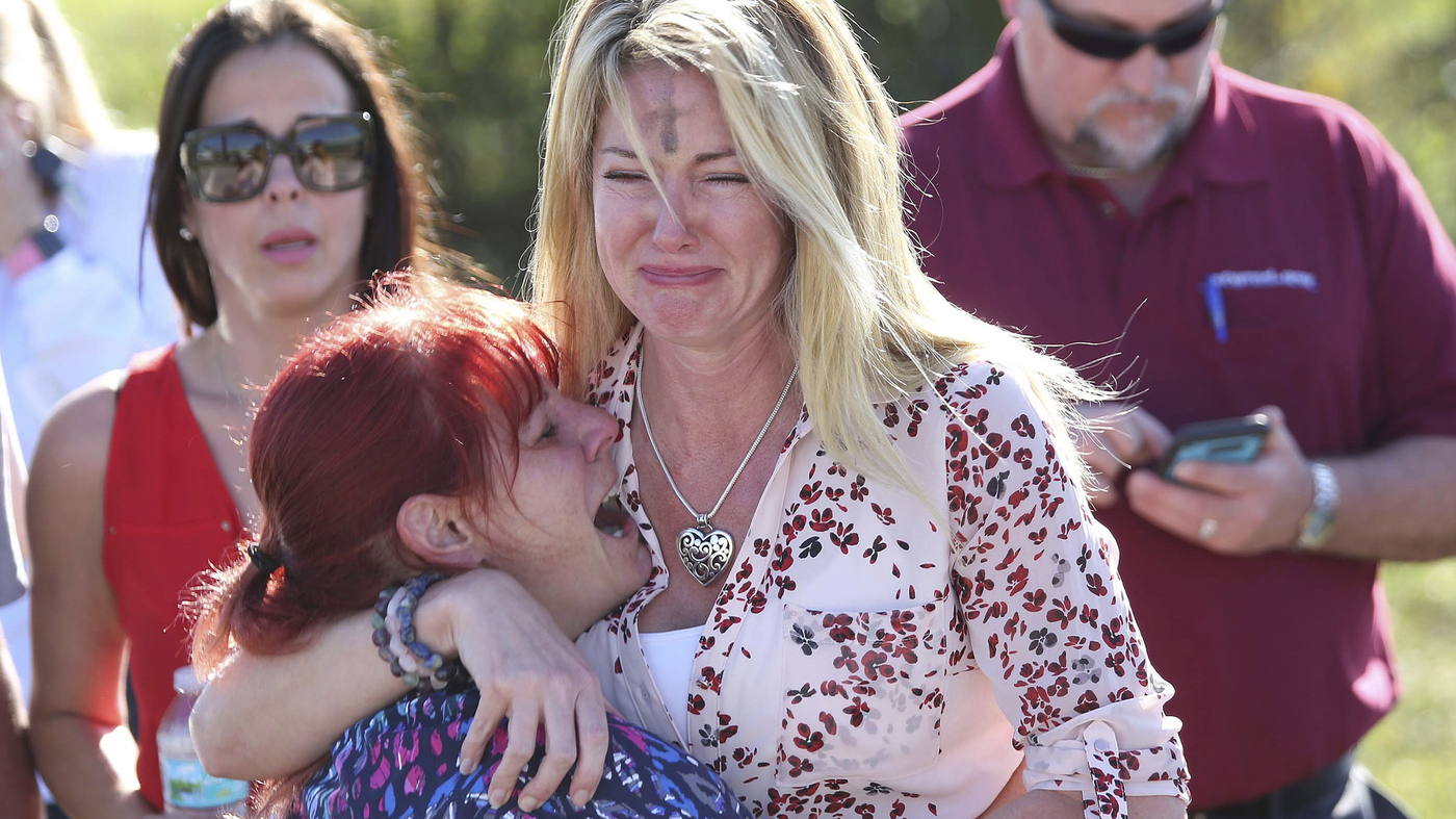 Florida School Shooting Leaves 17 People Dead, Sheriff Says : The Two ...